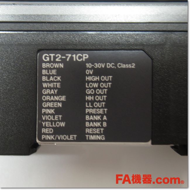 FA機器ドットコム / GT2-71CP 高精度接触式デジタルセンサ 親機 アンプユニット コネクタタイプ PNP (KEYENCE ...