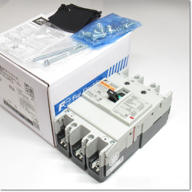FA機器ドットコム / BW125JAG-3P040 オートブレーカ 3P 40A(富士電機) | FA機器ドットコム