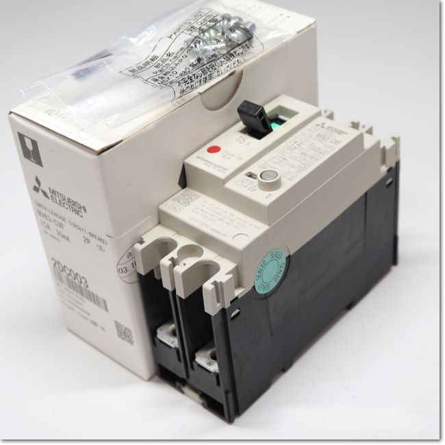 FA機器ドットコム /NV63-CVF 2P 15A 30mA 漏電遮断器 (三菱電機) | FA機器ドットコム