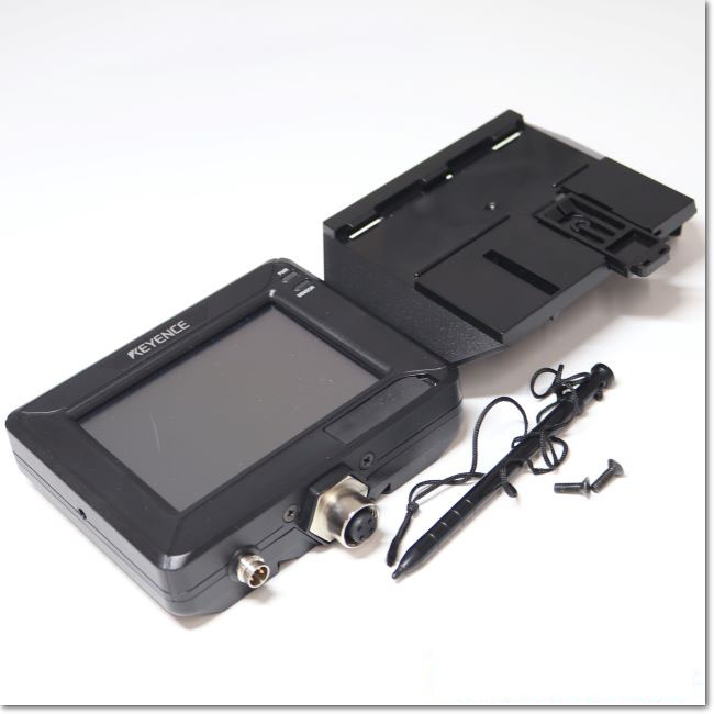 FA機器ドットコム / IV-M30 インテリジェントモニタ 3.5型 TFTカラーLCD 320×240ドット + DIN取り付けアダプター ...