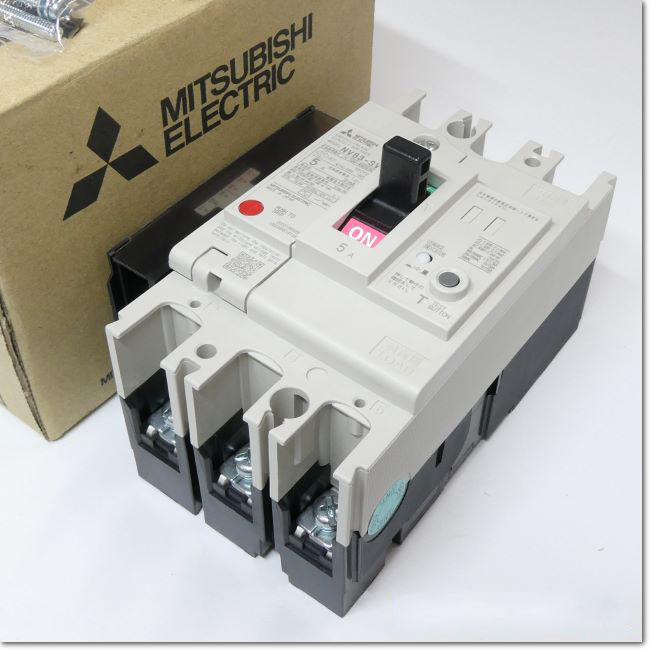 FA機器ドットコム / NV63-SV 3P 5A 30mA 漏電遮断器 微小負荷用警報・補助スイッチ付き (三菱電機) | FA機器ドットコム