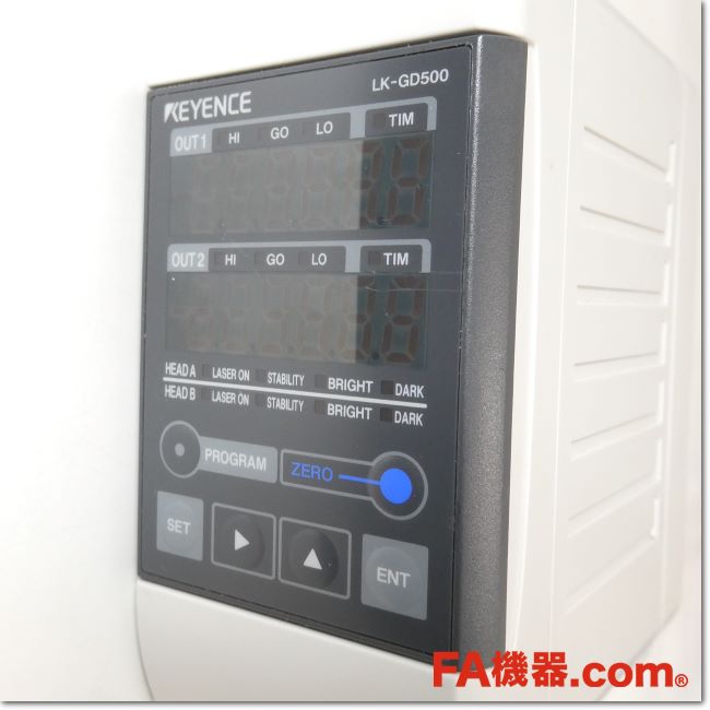 FA機器ドットコム / LK-G3000 高精度CCDレーザ変位計 分離型コントローラ + 表示パネル[LK-GD500]付き ...
