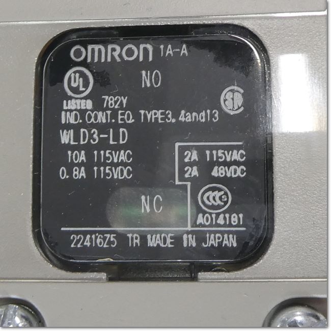 FA機器ドットコム / WLD3-LD 2回路リミットスイッチ トップボール・プランジャ形 (OMRON) | FA機器ドットコム