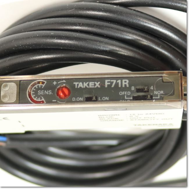 FA機器ドットコム / F71R 2m マニュアル設定 ファイバセンサ アンプ DC12-24V (竹中電子) | FA機器ドットコム