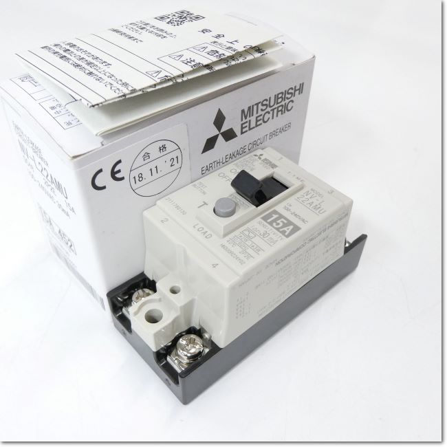 FA機器ドットコム / NV-L22AMU 2P2E 15A 30mA OC付 安全ブレーカ形漏電遮断器 (三菱電機) | FA機器ドットコム