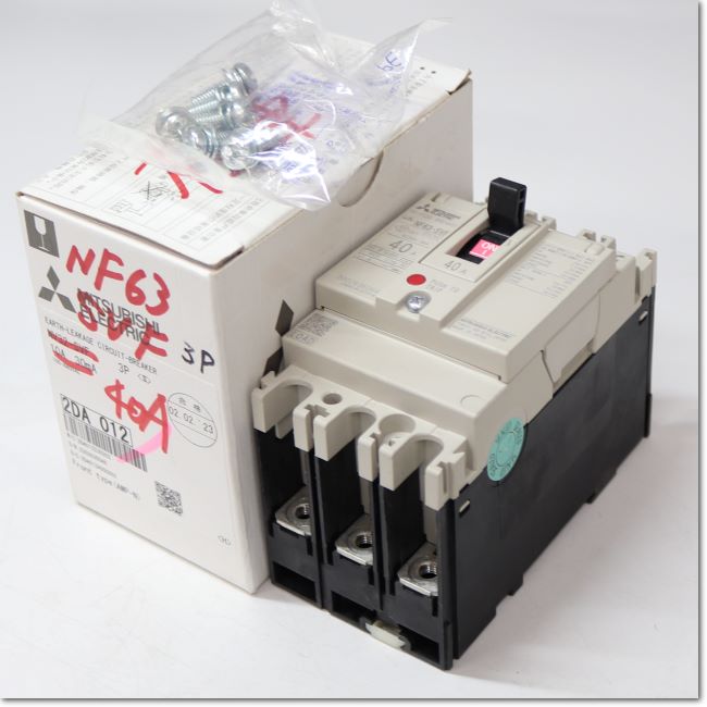 FA機器ドットコム / NF63-SVF 3P 40A ノーヒューズ遮断器 (三菱電機) | FA機器ドットコム