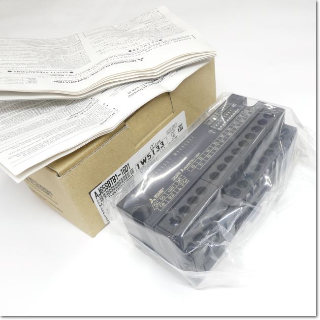 FA機器ドットコム / AJ65SBTB1-16D1 CC-LinkリモートI/Oユニット DC入力16点 端子台タイプ (三菱電機 ...