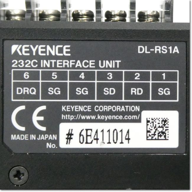FA機器ドットコム / DL-RS1A RS-232C通信ユニット (KEYENCE) | FA機器ドットコム