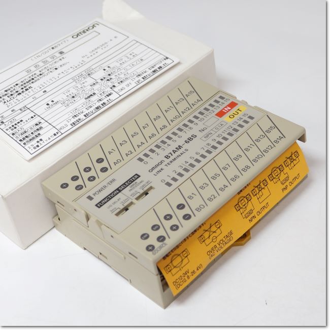 FA機器ドットコム / B7AM-6BS リンクターミナル 入出力混合タイプ 16点 (OMRON) | FA機器ドットコム