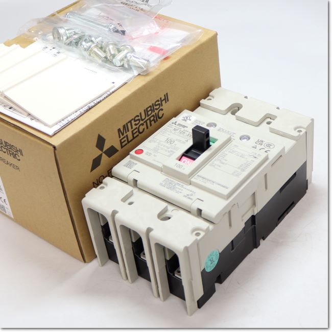 FA機器ドットコム / NF125-SVU 3P 100A ノーヒューズ遮断器 端子カバー付き (三菱電機) | FA機器ドットコム