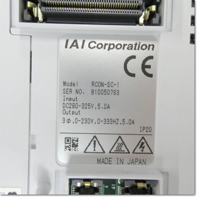 FA機器ドットコム / RCON-SC-1 200V ドライバーユニット AC200Vモーター 1軸仕様 (IAI) | FA機器ドットコム