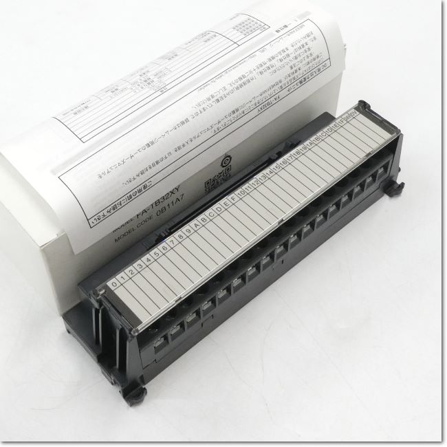 FA機器ドットコム / FA-TB32XY コネクタ⇔端子台変換ユニット MELSECシーケンサ コネクタI/Oユニット用 ネジ端子台 (三菱 ...