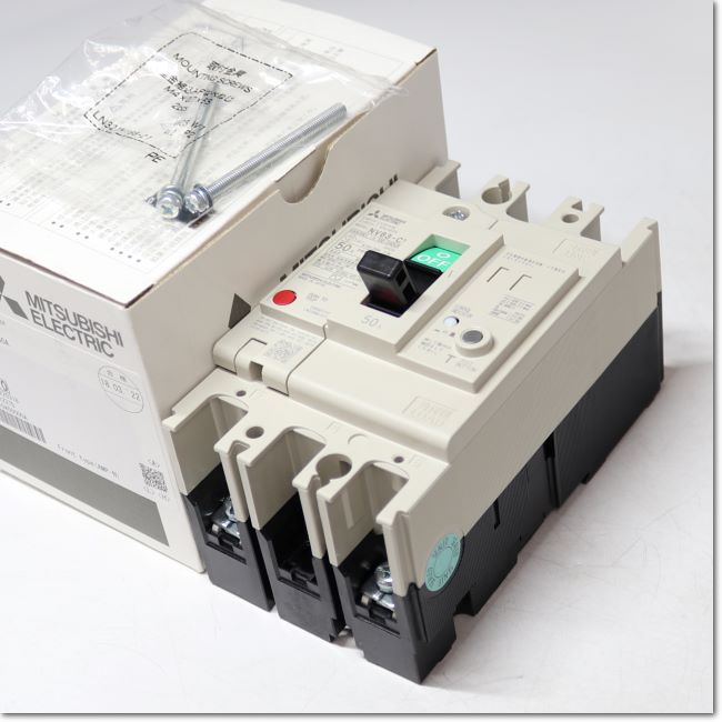 FA機器ドットコム / NV63-CV 2P 50A 30mA 漏電遮断器 経済品 (三菱電機) | FA機器ドットコム