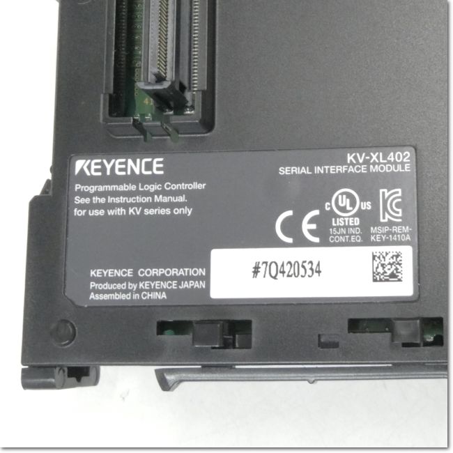 FA機器ドットコム / KV-XL402 シリアルコミュニケーションユニット 2ポート (KEYENCE) | FA機器ドットコム