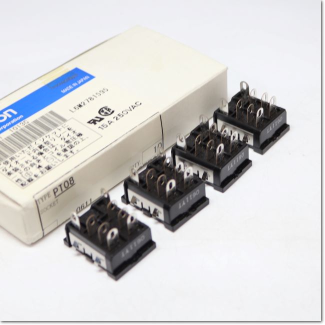 FA機器ドットコム / PT08 裏面接続ソケット 8ピン はんだづけ端子 4個セット (OMRON) | FA機器ドットコム