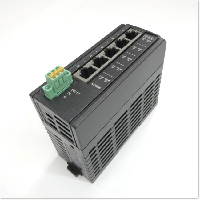 FA機器ドットコム / NE-Q05 EtherNet/IP対応イーサネットスイッチ5ポート (KEYENCE) | FA機器ドットコム