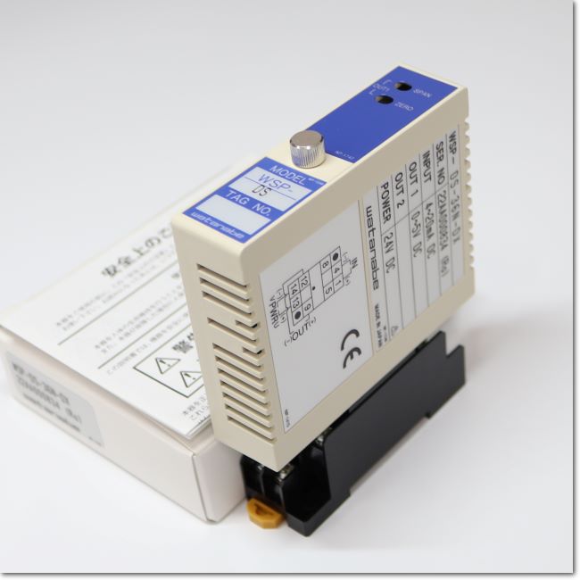 FA機器ドットコム / WSP-DS-36N-DX 絶縁変換器(アイソレータ) (渡辺電機工業) | FA機器ドットコム