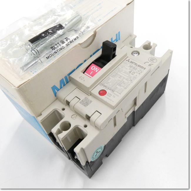 FA機器ドットコム / NF63-CV 2P 40A ノーヒューズ遮断器 経済品 (三菱電機) | FA機器ドットコム