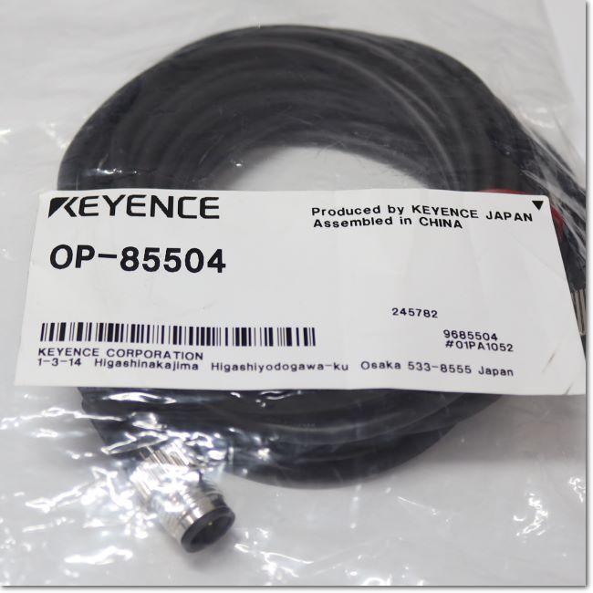 FA機器ドットコム / OP-85504 光電センサ用コネクタケーブル M12用 5m (KEYENCE) | FA機器ドットコム
