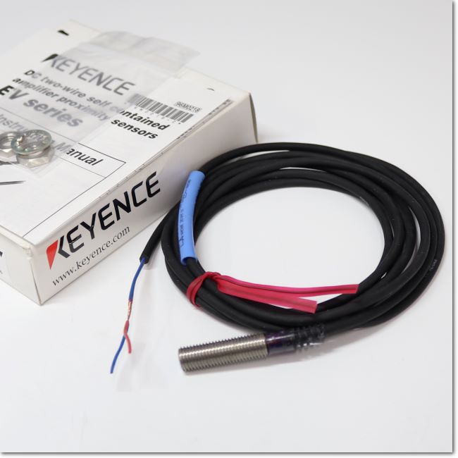 FA機器ドットコム / EV-108M 2m 近接センサ 直流2線式 シールドタイプ M8 NO (KEYENCE) | FA機器ドットコム