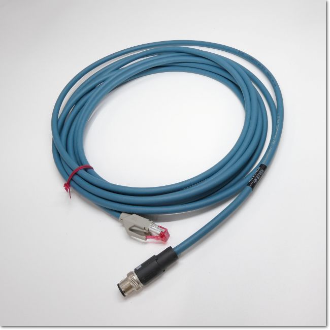 FA機器ドットコム / OP-87458 イーサネットケーブル (M12 4pin-RJ-45) NFPA79対応 ストレート型 5m ...