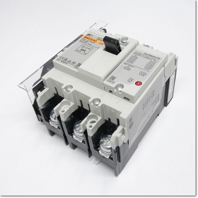 FA機器ドットコム / BW63EAG-3P060 3P 60A WKA オートブレーカ 補助・警報スイッチ付き (富士電機) | FA機器ドットコム