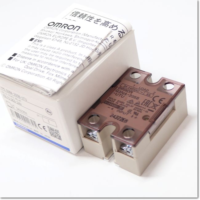 FA機器ドットコム / G3NA-205B-UTU DC5-24 ソリッドステート・リレー (OMRON) | FA機器ドットコム