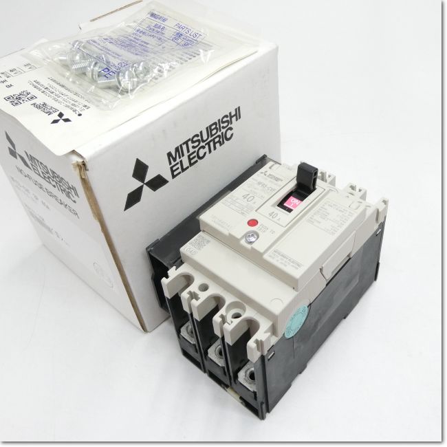 FA機器ドットコム / NF63-CVF 3P 40A AX-1LS SLT ノーヒューズ遮断器 補助スイッチ付き (三菱電機) | FA機器 ...