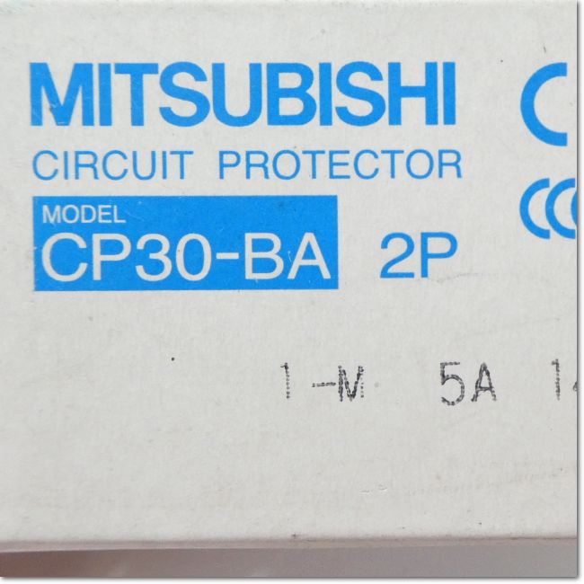 FA機器ドットコム / CP30-BA 2P 1-M 5A サーキットプロテクタ (三菱電機) | FA機器ドットコム