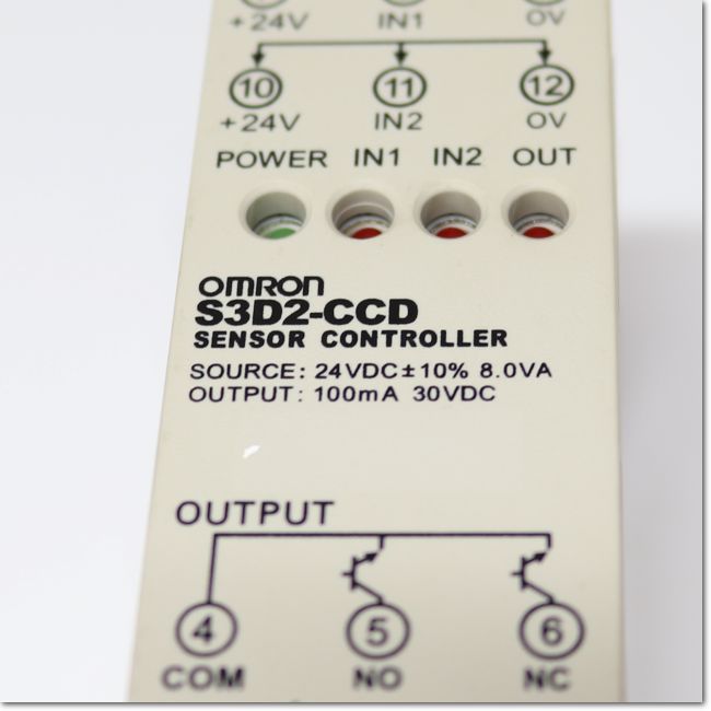 FA機器ドットコム / S3D2-CCD センサコントローラ DC24V 2入力1出力多機能タイプ (OMRON) | FA機器ドットコム
