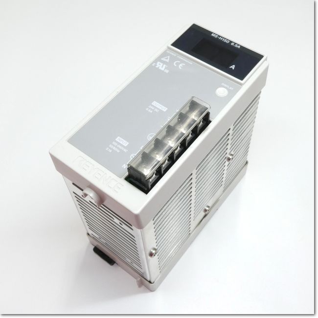 FA機器ドットコム / MS-H150 モニタ内蔵超小型スイッチング電源 DC24V 6.5A (KEYENCE) | FA機器ドットコム