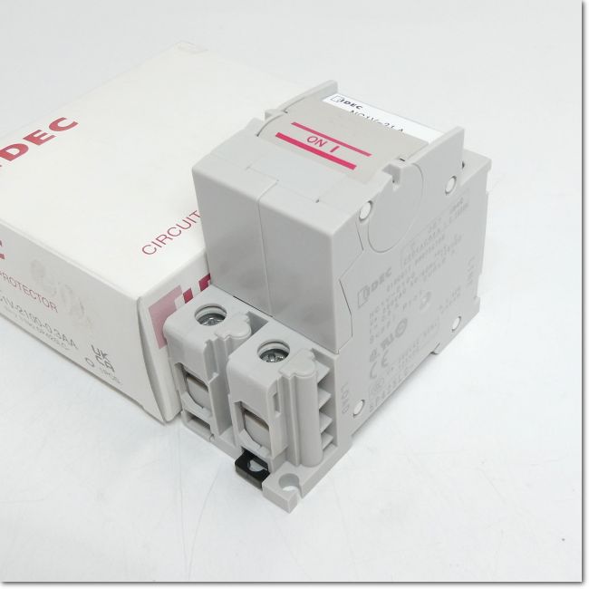 FA機器ドットコム / NC1V-2100-0.3AA 2P 0.3A サーキットプロテクタ (IDEC) | FA機器ドットコム