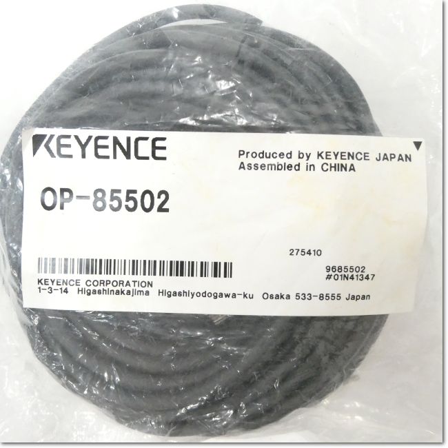 FA機器ドットコム / OP-85502 アンプ内蔵型光電センサ コネクタケーブル M12用 10m (KEYENCE) | FA機器ドットコム