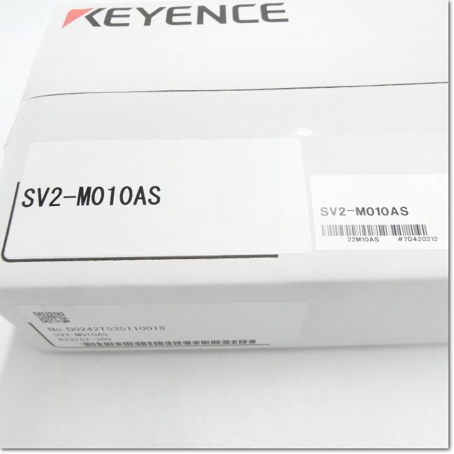 FA機器ドットコム / SV2-M010AS ACサーボシステム モータ ストレート軸 アブソリュート 100W (KEYENCE) | FA ...