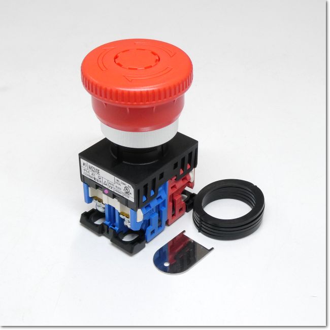 FA機器ドットコム / AM22V0E-11R φ22 非常停止用押しボタンスイッチ 大形 1a1b (富士電機) | FA機器ドットコム