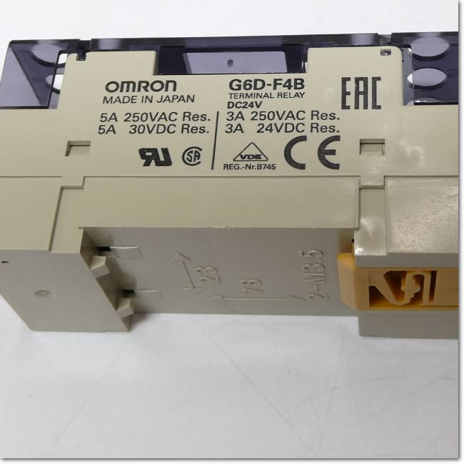Fa機器ドットコム G6d F4b Dc24v ターミナルリレー Omron